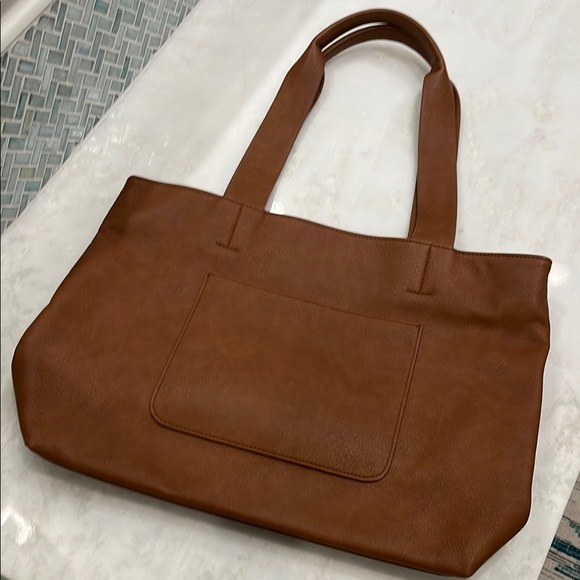 Universal Thread | Bags | Universal Thread Brown Shoulder Tote Bag ...